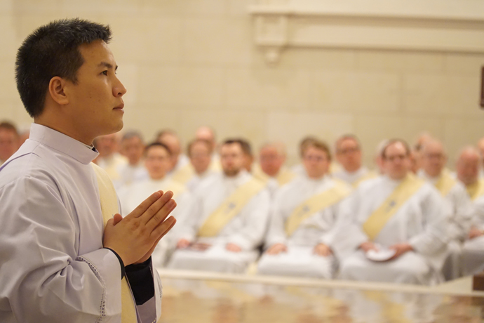 Deacon Minh Vu to be ordained a priest - The Record Newspaper