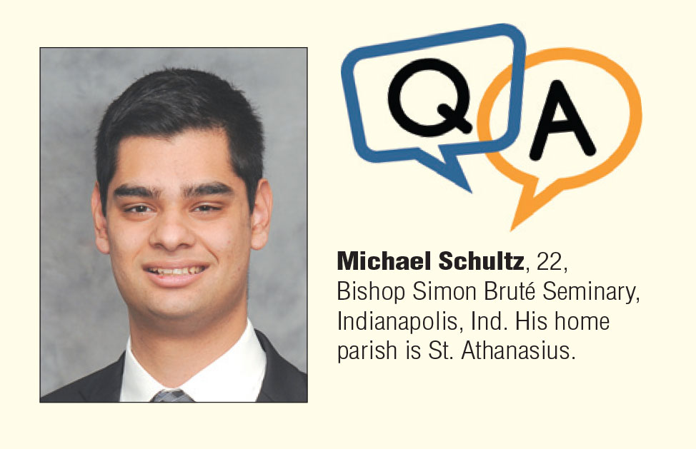 Seminarian Q & A — Michael Schultz - The Record Newspaper