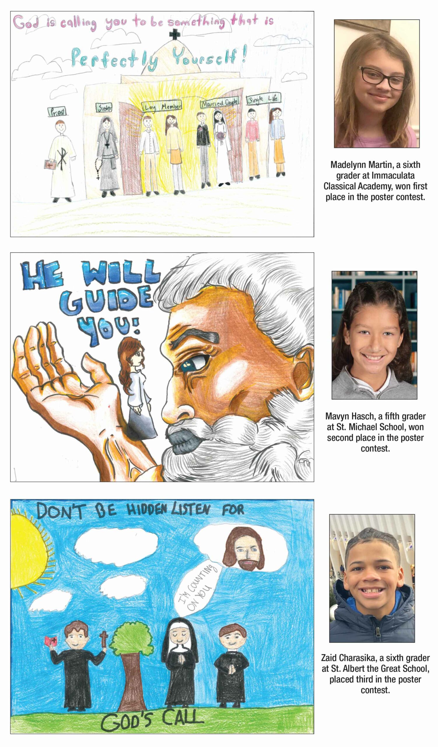 Vocation poster, essay contest winners selected from record pool - The ...
