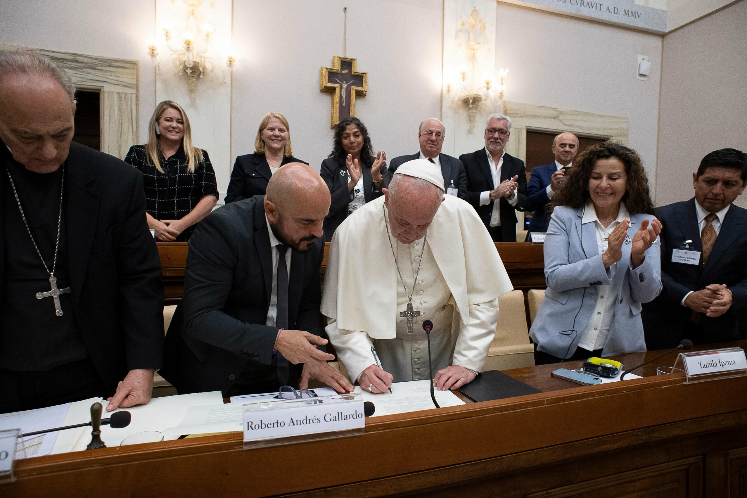 Pope raises status of judges' group that advocates for social justice ...