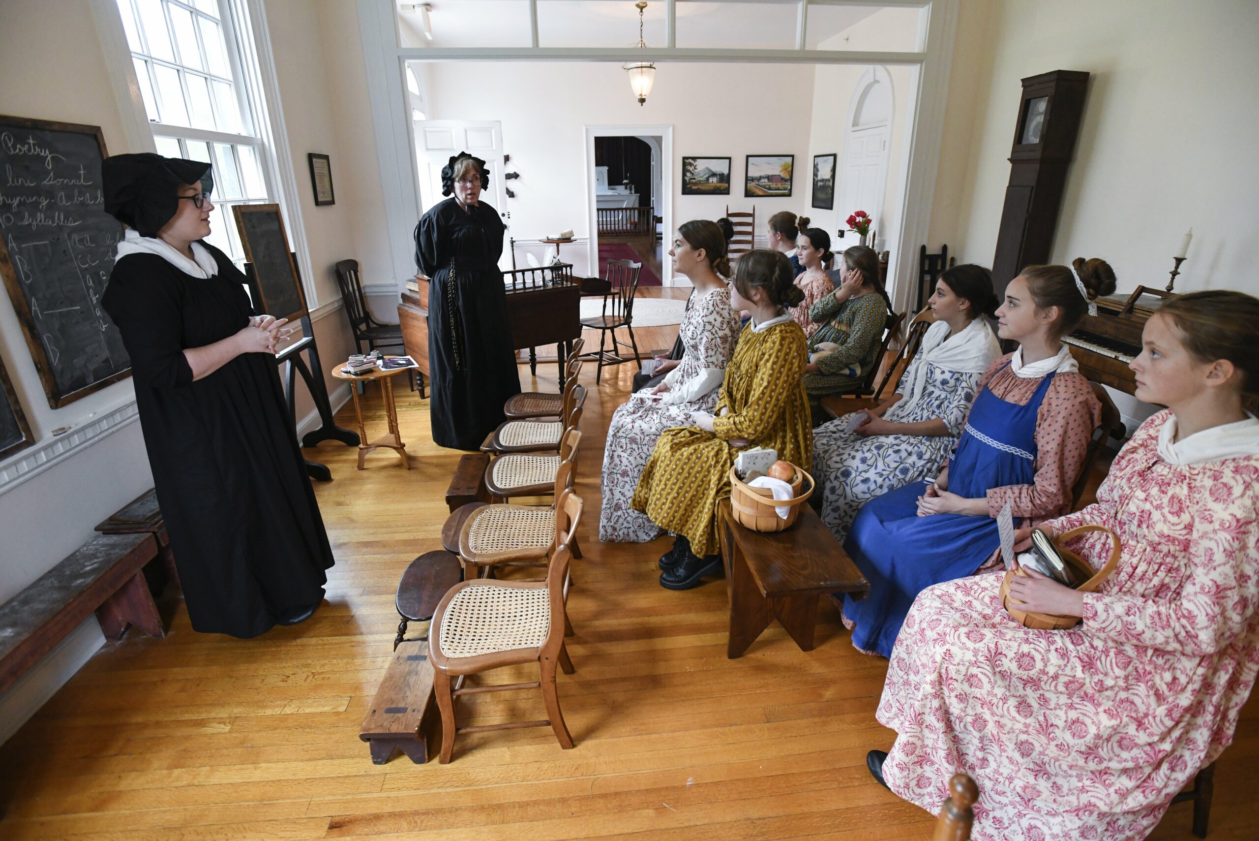 Seton Shrine young interpreters bring history to life for visitors ...
