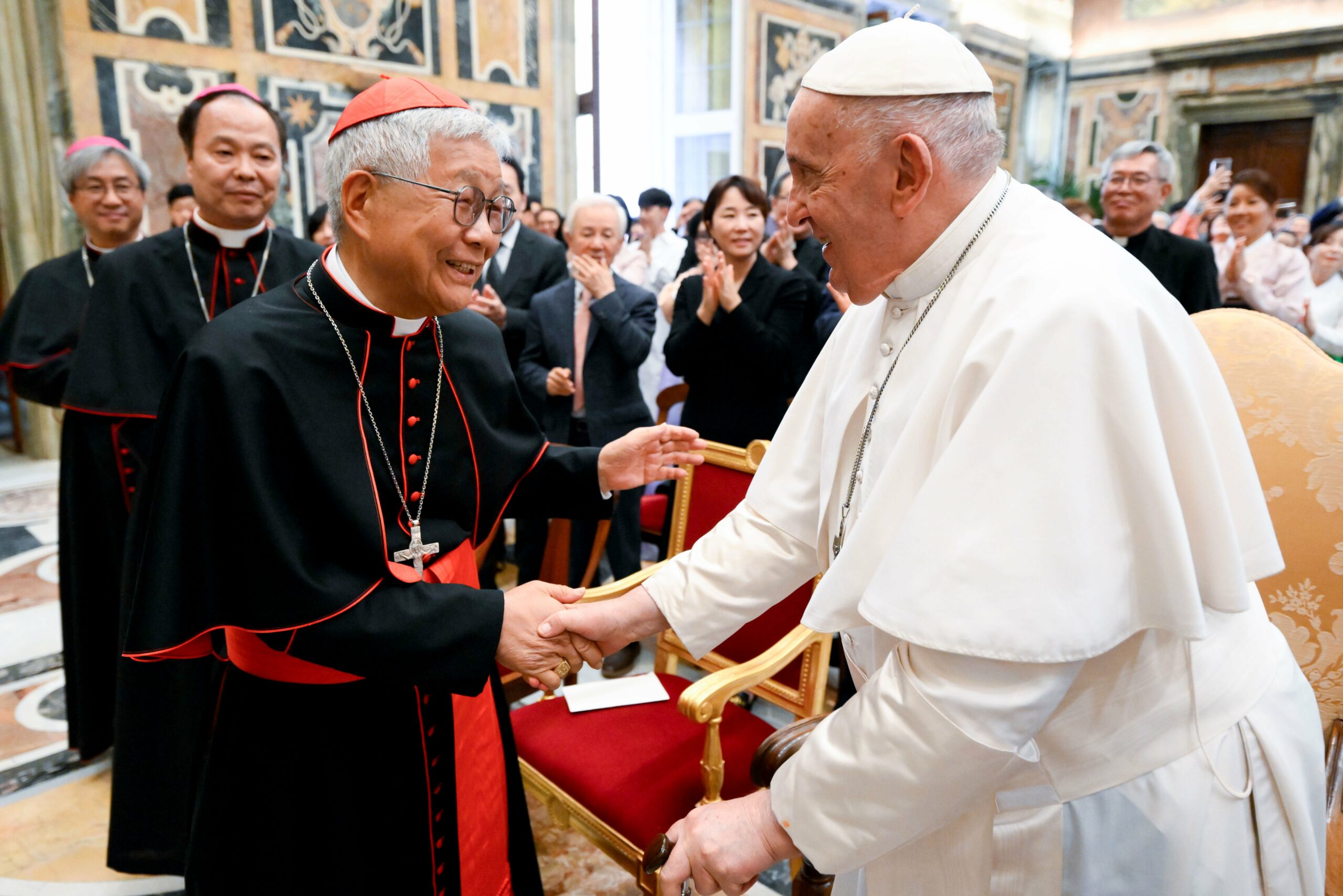 Pope tells Korean Catholics to be 'apostles of peace' - The Record ...