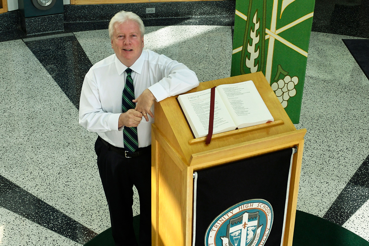 Trinity president to step down in 2025 - The Record Newspaper